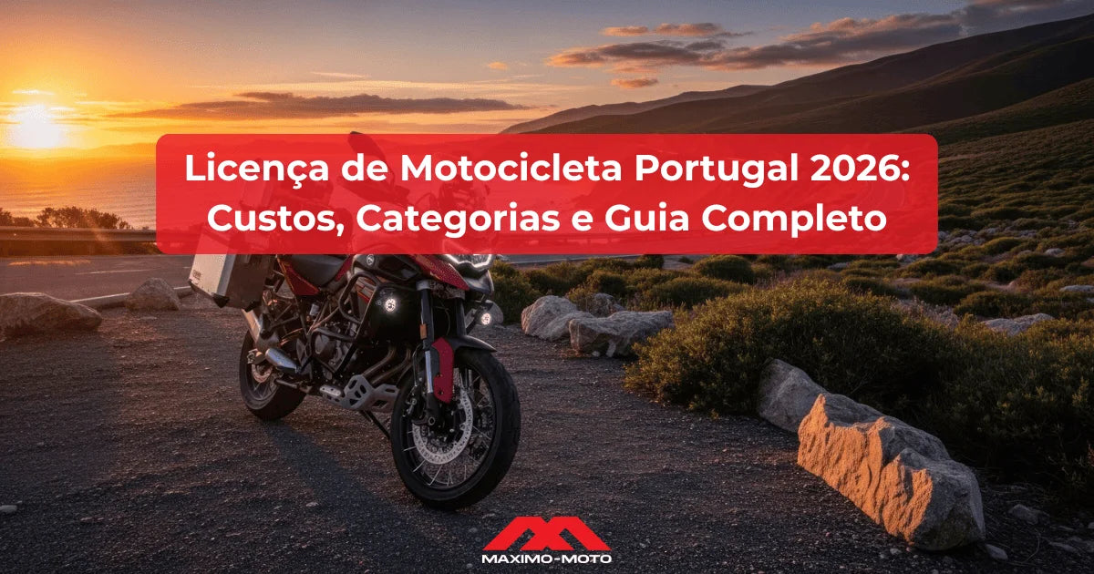 Licença de Motocicleta Portugal 2026: Custos, Categorias e Guia ...