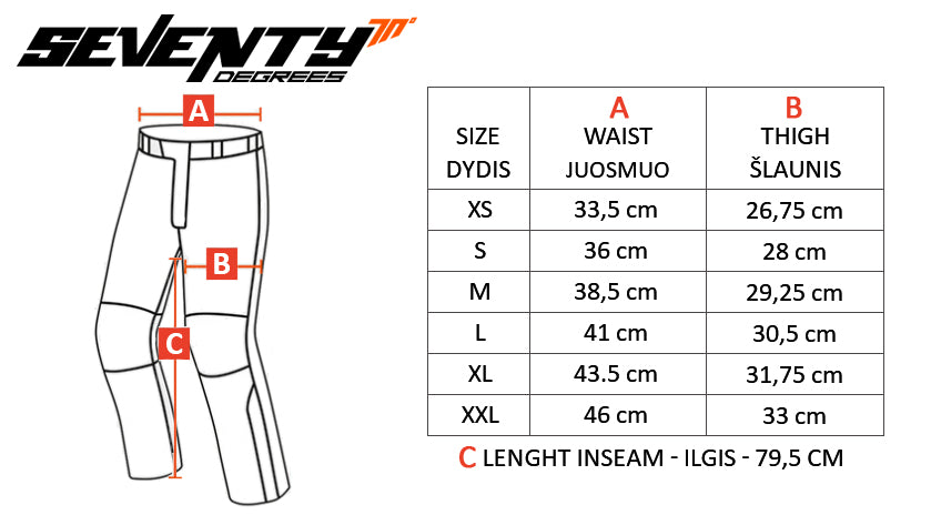 SEVENTY PANTALON SD-PT3S INVIERNO TOURING UNISEX ICE/ROJO/AZUL – Maximo ...